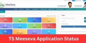 TS Meeseva Application Status Check Online by Unique Application ID at ...