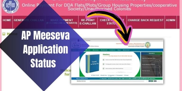AP Meeseva Application Status Check Online at ap.meeseva.gov.in with ...